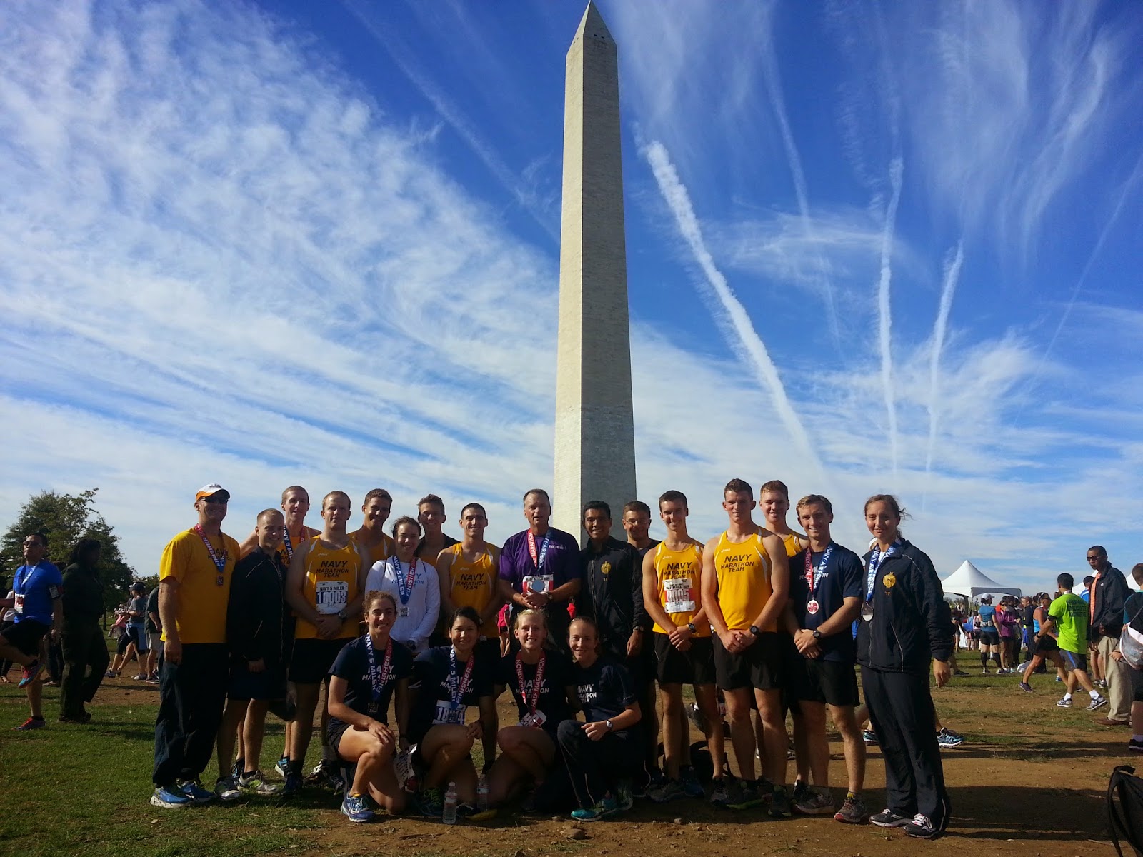 The Trident: USNA Marathon Team Competes in Navy-Air Force 5 Miler and ...