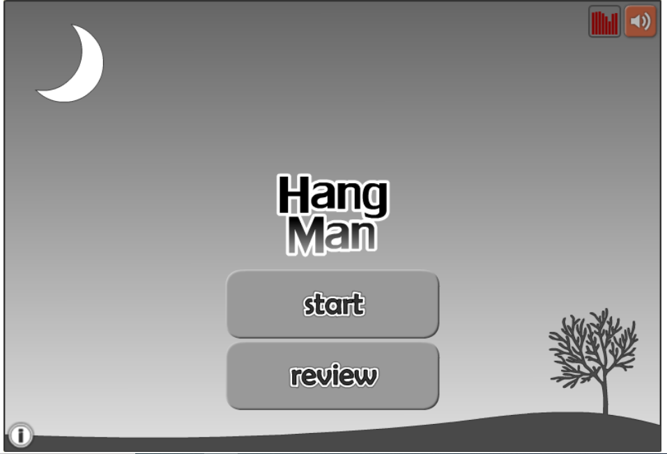 Neruda in english: Spelling game: Hang man