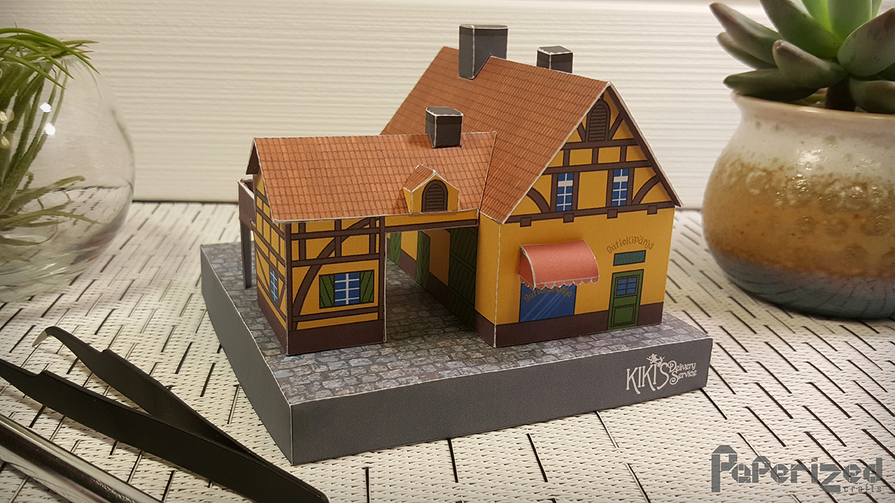 Kiki's Delivery Service: Guchokipanya Bakery Paperized Model ...