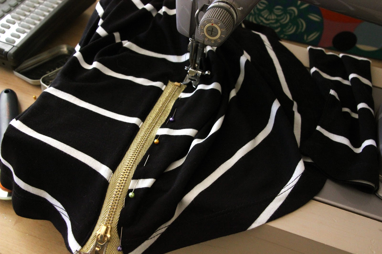 Exposed Zipper Top: a tutorial | Sweet Verbena