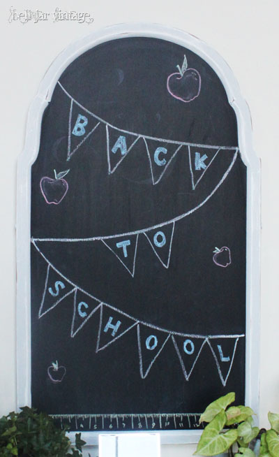 Bell Jar Vintage: Back to School Chalkboard