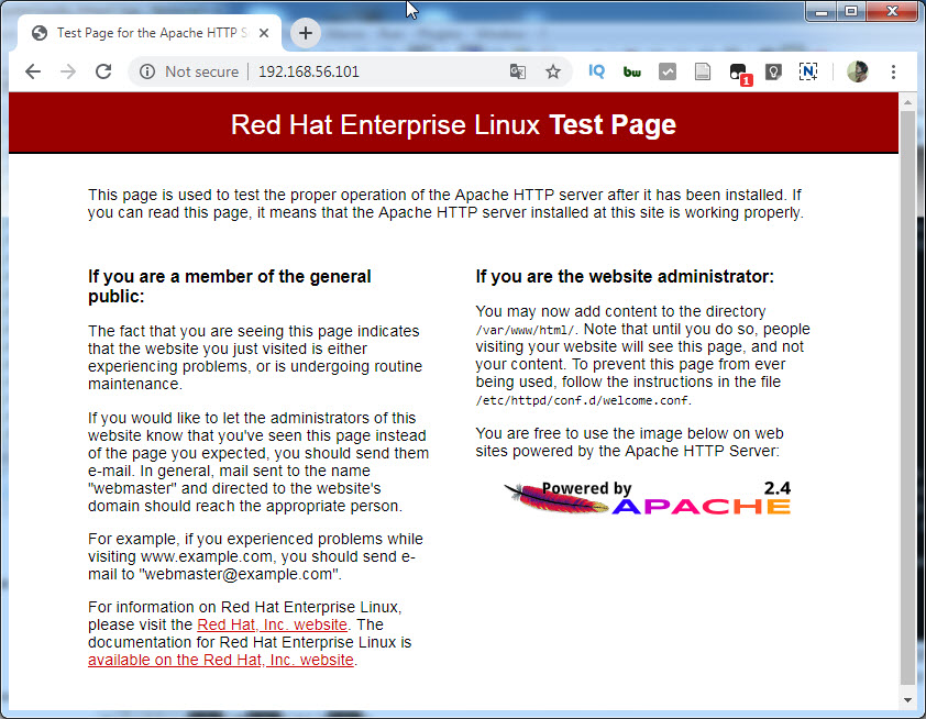 Cara Menginstall Apache (httpd) pada Linux Red Hat 8