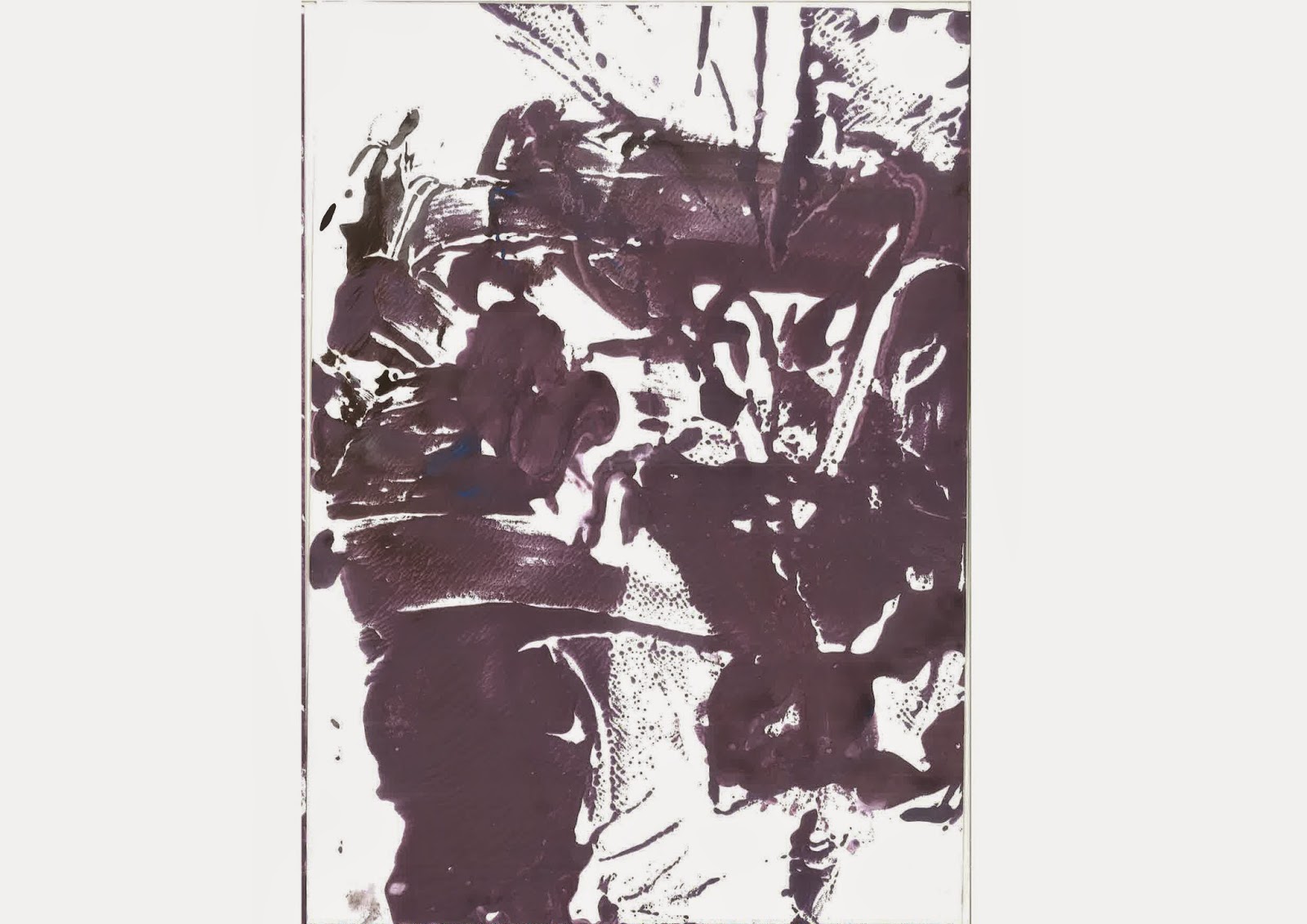 Tazz' History of Art: Decalcomania technique work