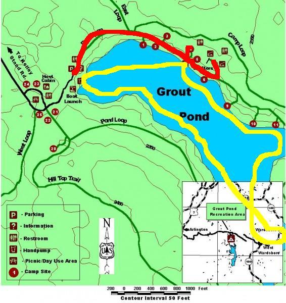 Dragons' Outdoor Life: Grout Pond, VT