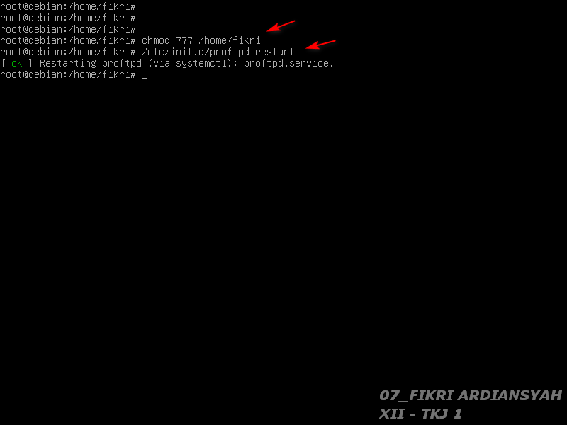 CARA KONFIGURASI FTP SERVER PADA DEBIAN 10