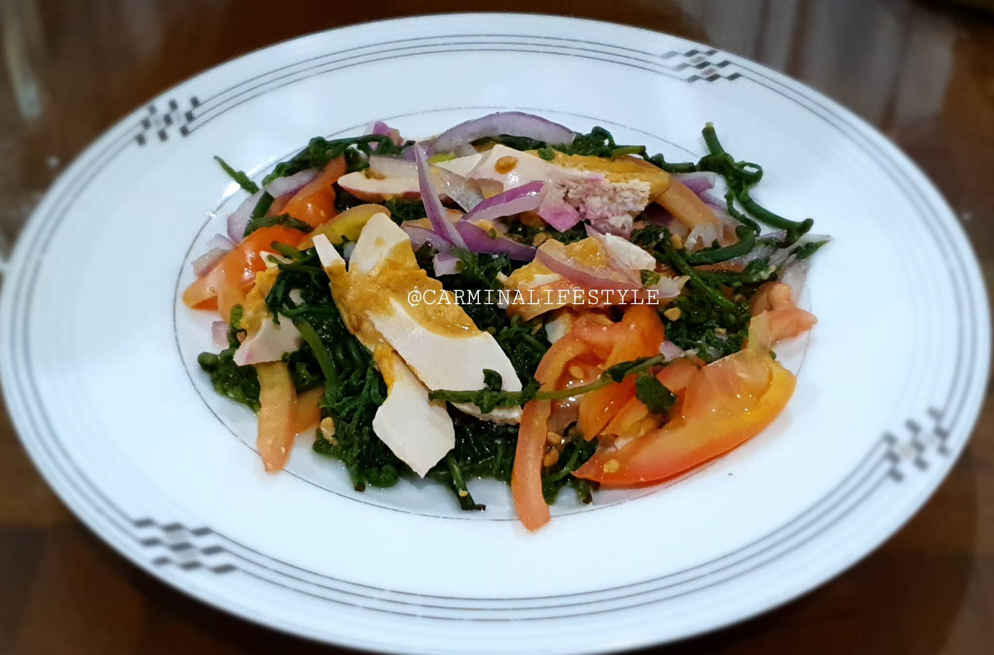 Pako Salad Recipe