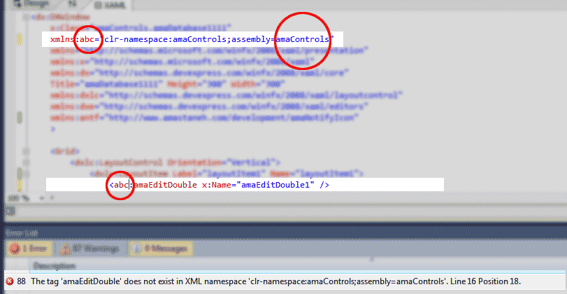 The Tag Does Not Exist In Xml Namespace Software Development