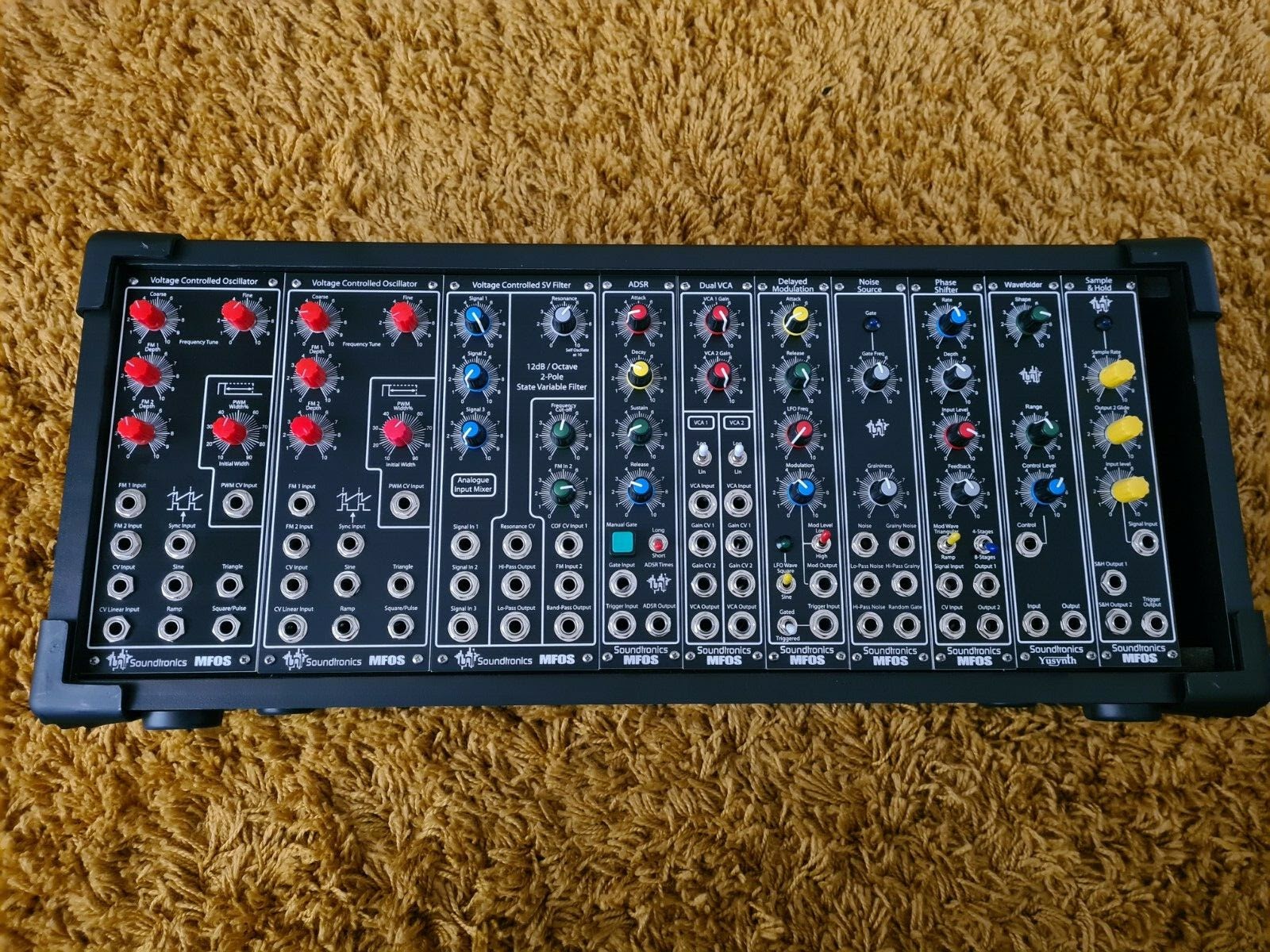 MATRIXSYNTH: Soundtronics MFOS Modular Synth