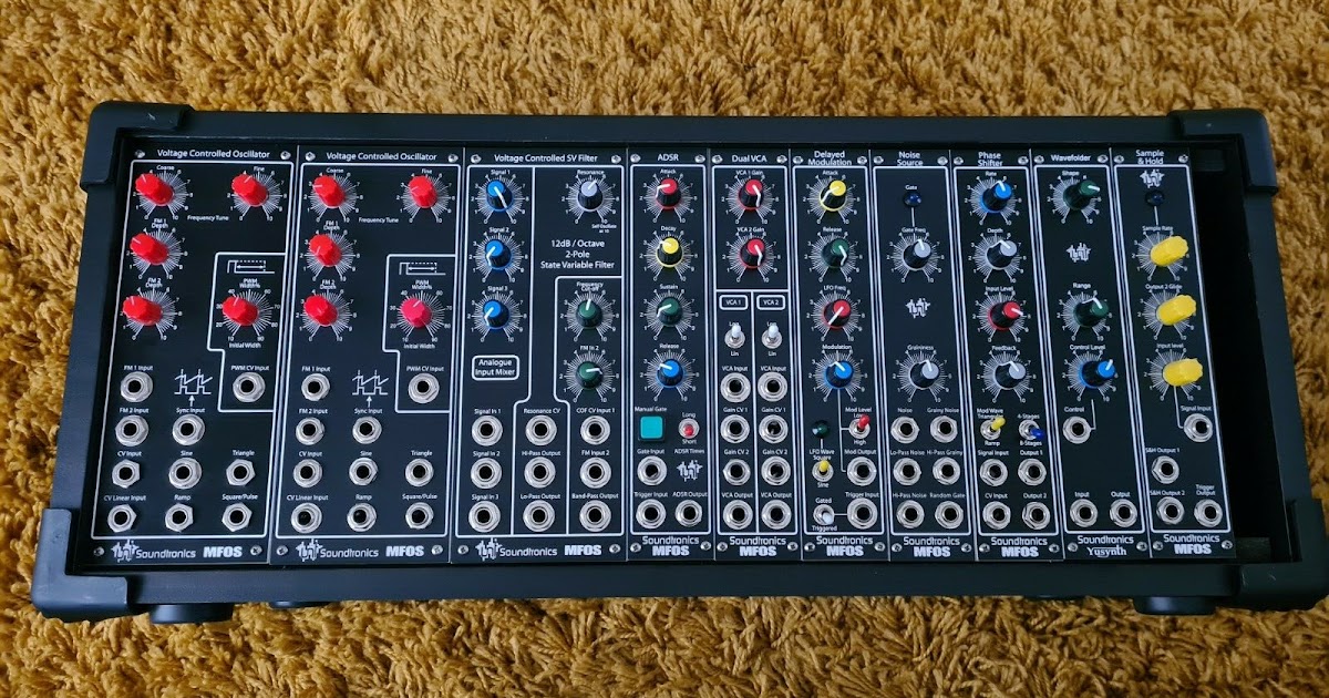 MATRIXSYNTH: Soundtronics MFOS Modular Synth