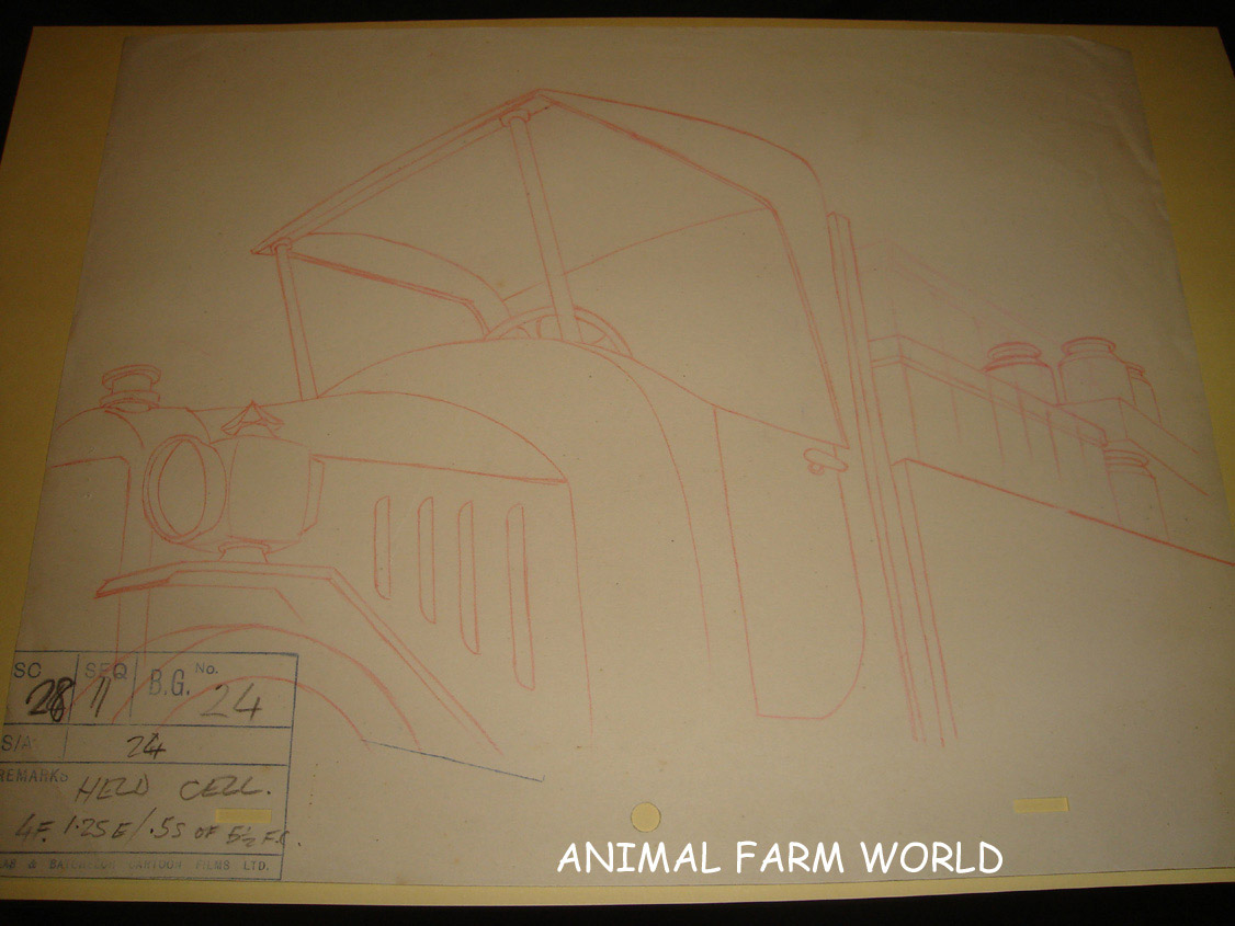 Living Lines Library: Animal Farm (1954) - Production Drawings > Layouts