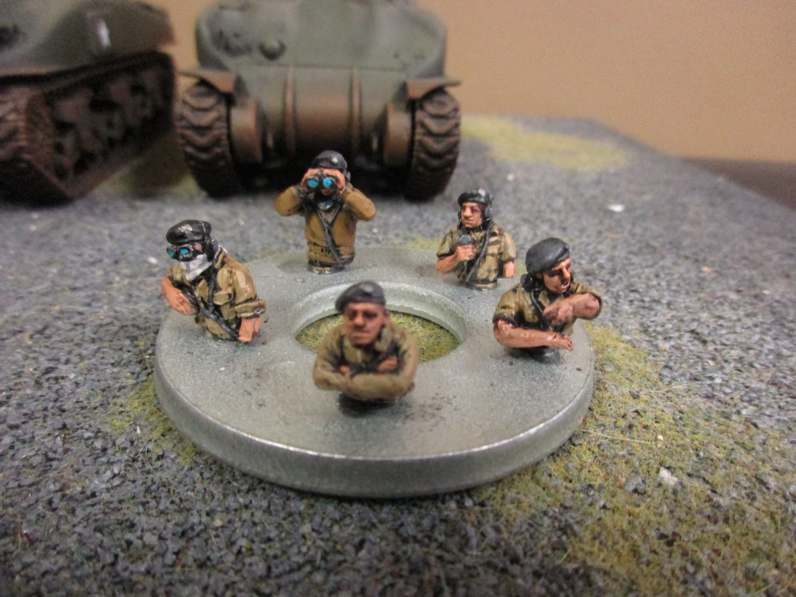 Fawcett Avenue Conscripts: Perry Miniatures WW2 US and British Tank Crews