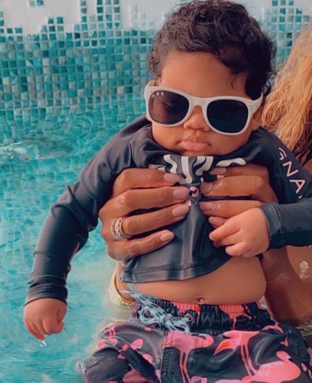 Mega 5 Stars: Ciara's Baby Boy Looking So Cute For His First Swim