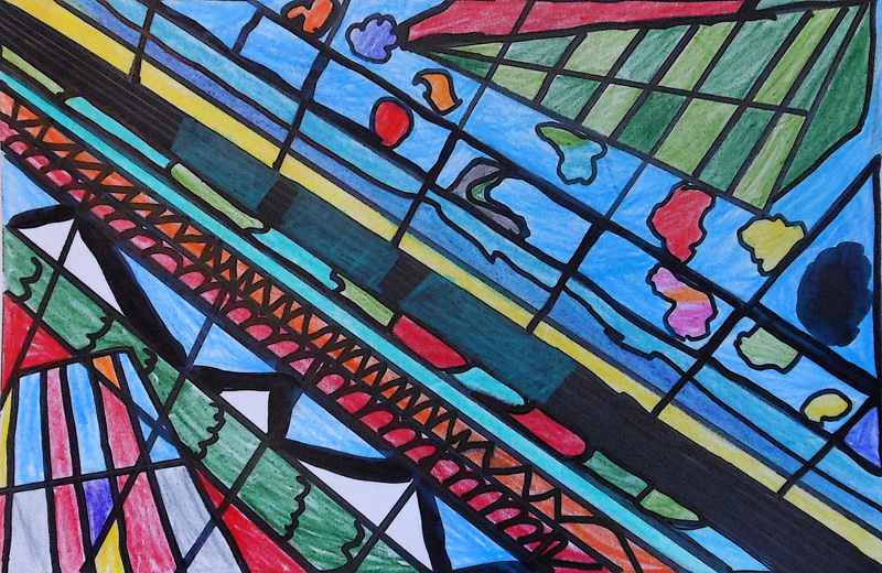 Earl Warren Arts: Fourth Grade: 2D Geometric Design