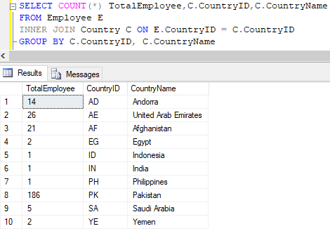 Motivációs eszközök: Aggregation sql meaning