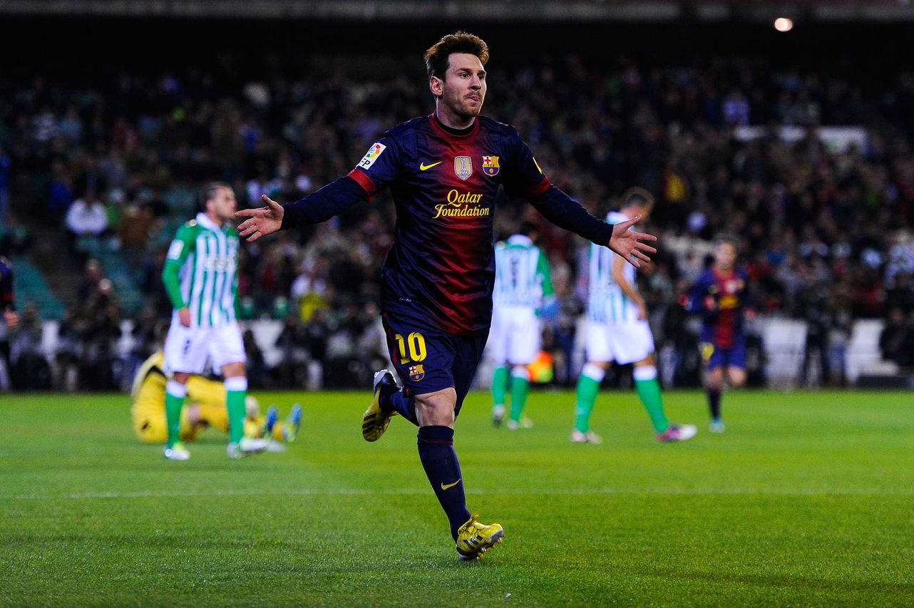 Football: Lionel Messi Highest Goals in 2012