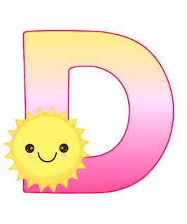 Kits imprimibles gratis : Abecedario sol