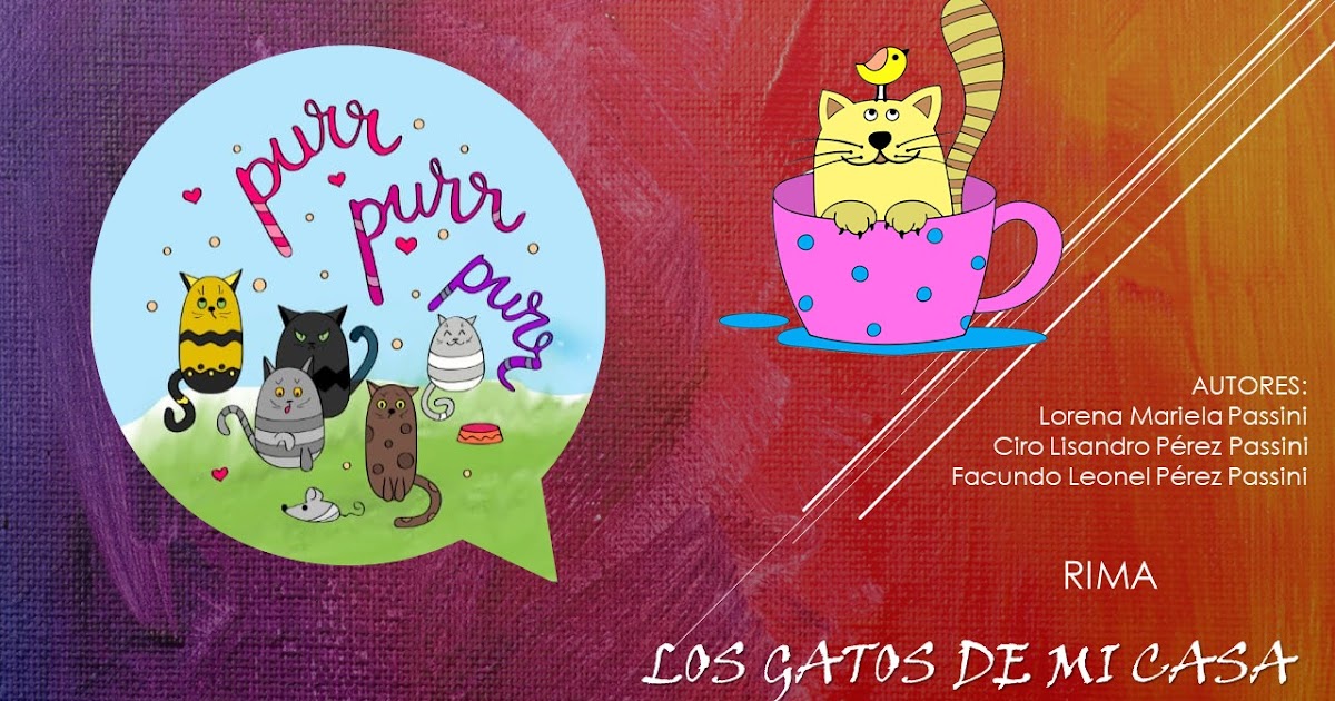 Te leemos una rima: Los gatos de mi casa