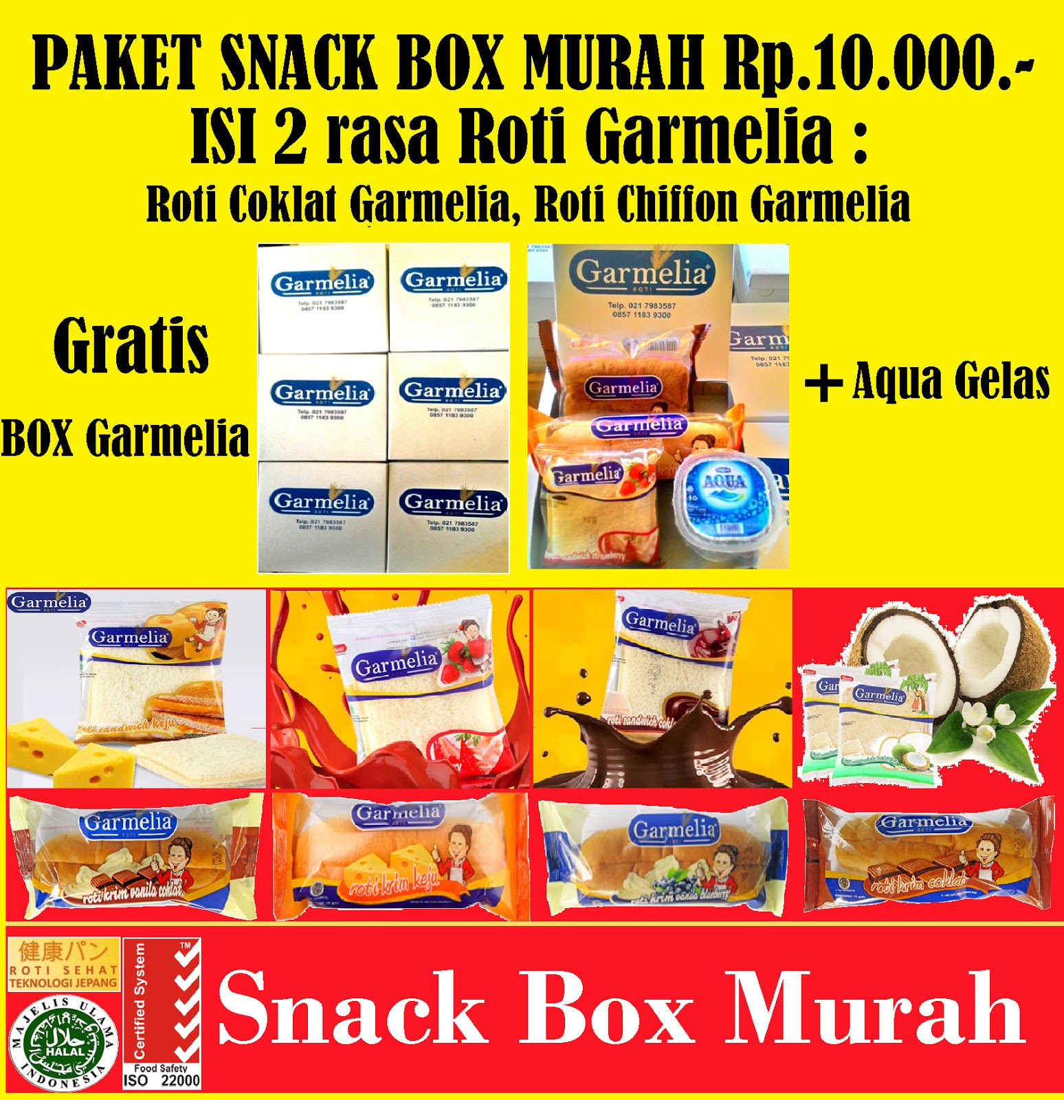 Agen Roti Garmelia: Harga Roti Garmelia Resmi 2016