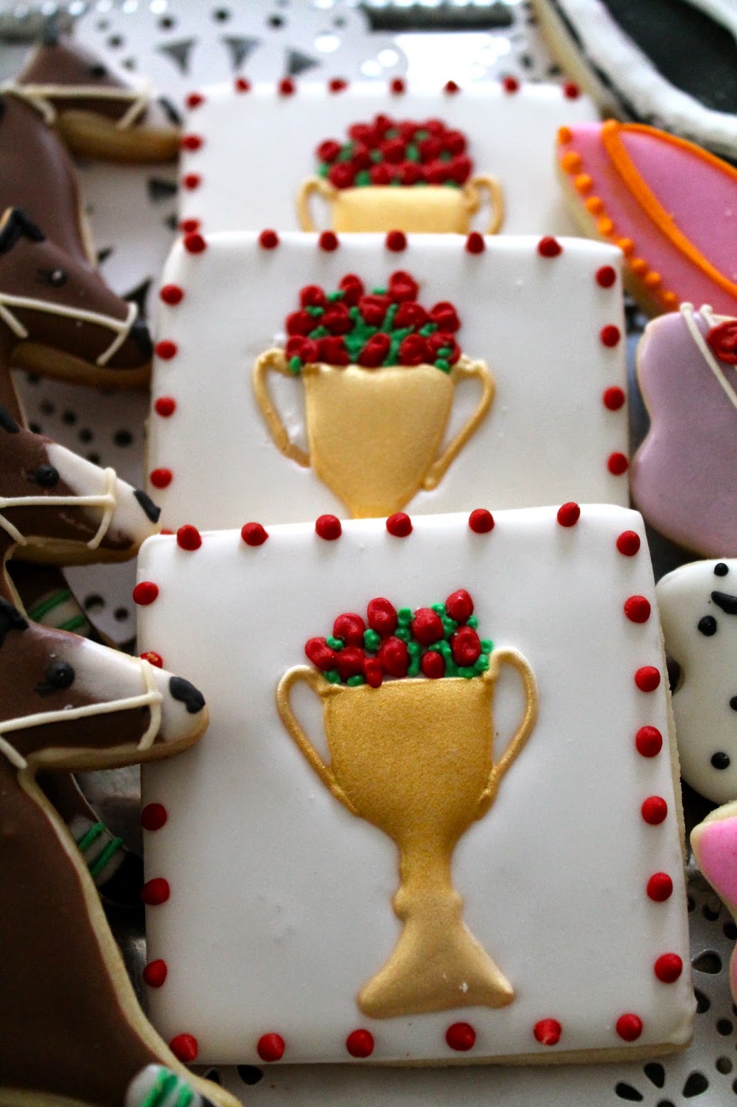 Galletas del Derby de Kentucky-Kentucky Derby Cookie decorating Ideas ...