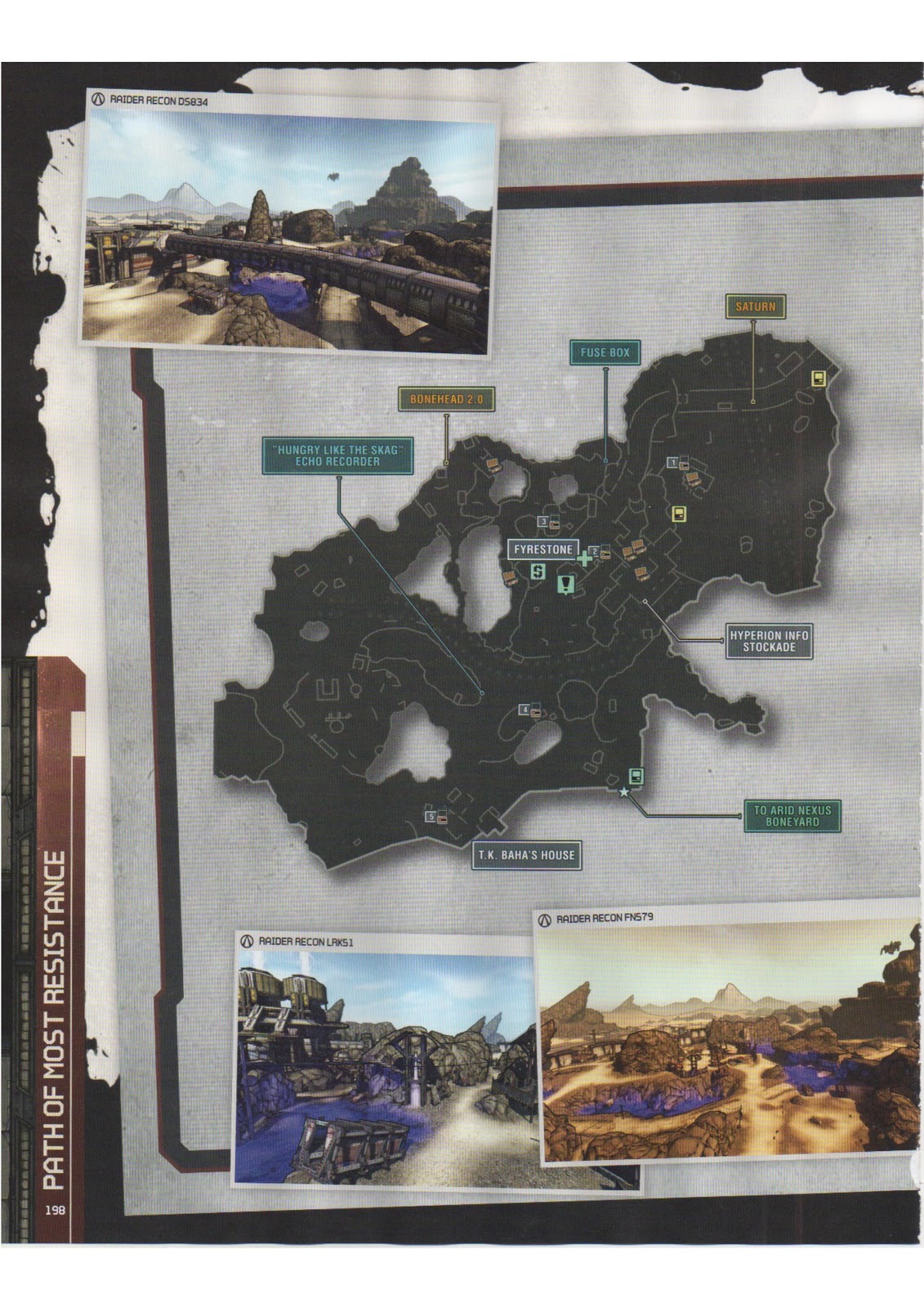 Mapas de Farmeo: Borderlands 2: mapas 5