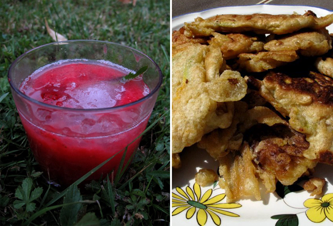 melopapilles: Grillades et légumes du jardin