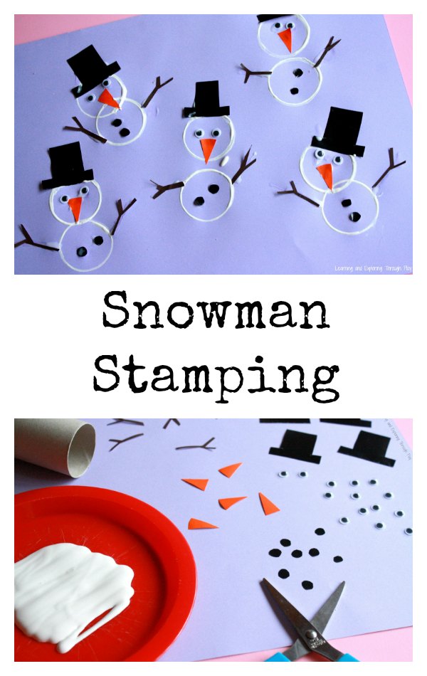 Learning And Exploring Through Play Snowman Stamping learning-and-exploring-through-play-snowman-stamping