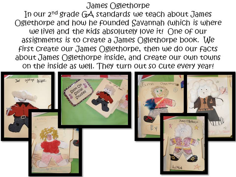 Reading Goals and James Oglethorpe ~ The Land of 2nd Grade