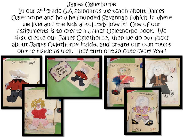 Reading Goals and James Oglethorpe ~ The Land of 2nd Grade