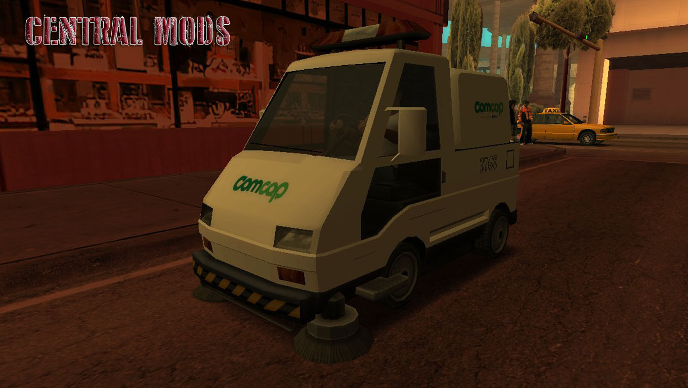 [GTA SA] - Sweeper (Comcap Prefeitura de Florianópolis-SC) ~ Central Mods