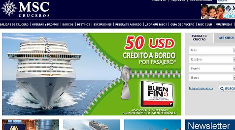 MSC Cruceros MSC en Mexico Promociones y destinos | Cruceros Baratos ...