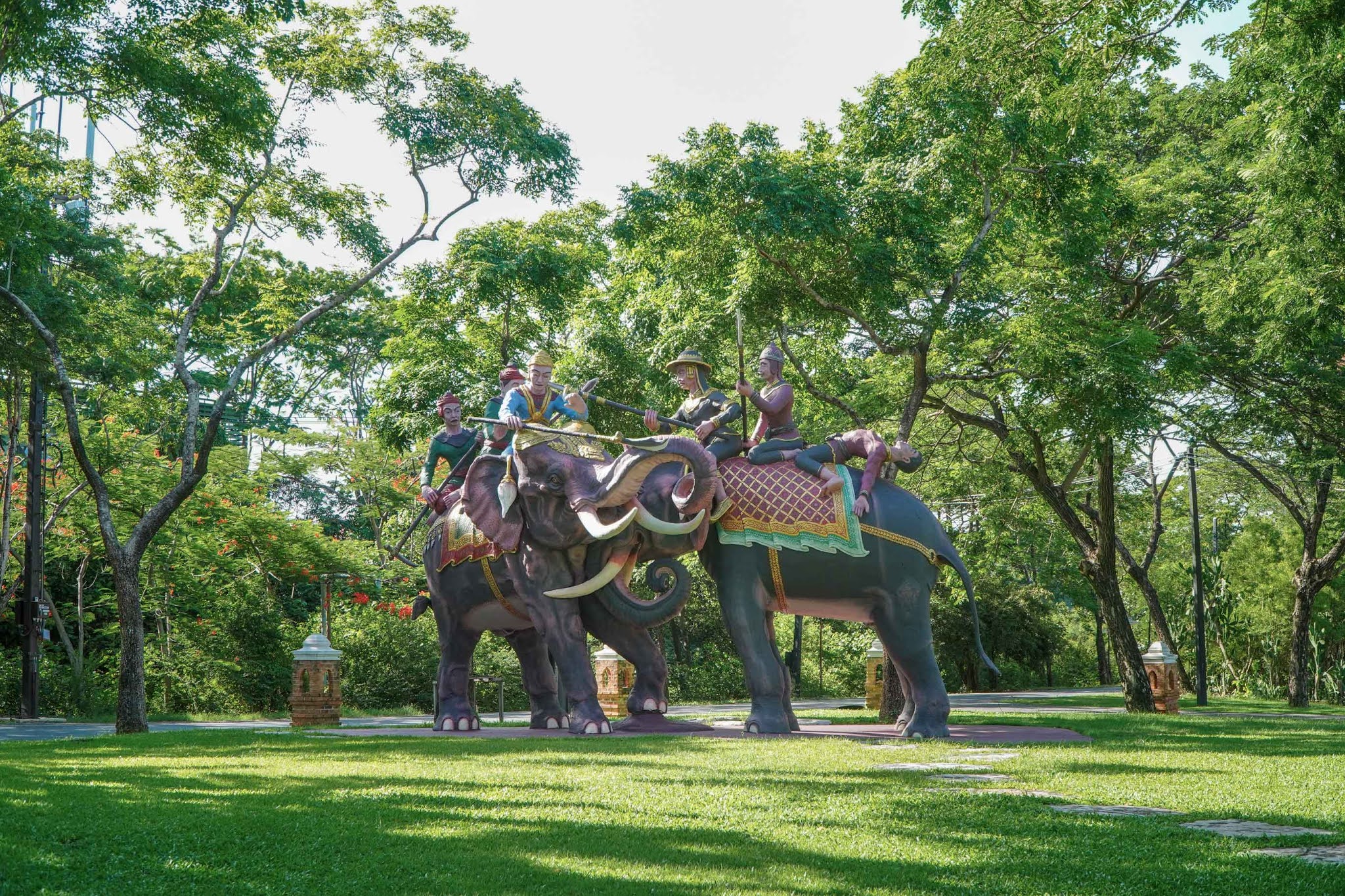 Muangboran, The Ancient City : point description.: 20. อนุสรณ์สถาน ...