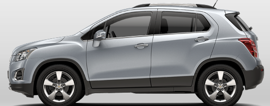 Chevrolet Trax 1 (2013) - Couleurs et code peinture