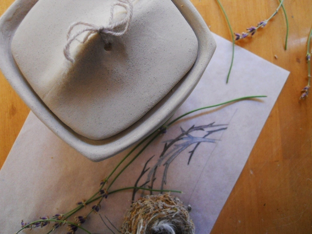 simple clay boxes made with dreams