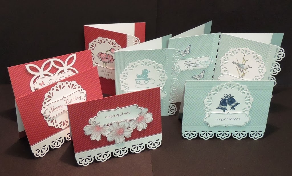 Stampin For Me: Assorted Cards-Simply Sent Everyday Elegance