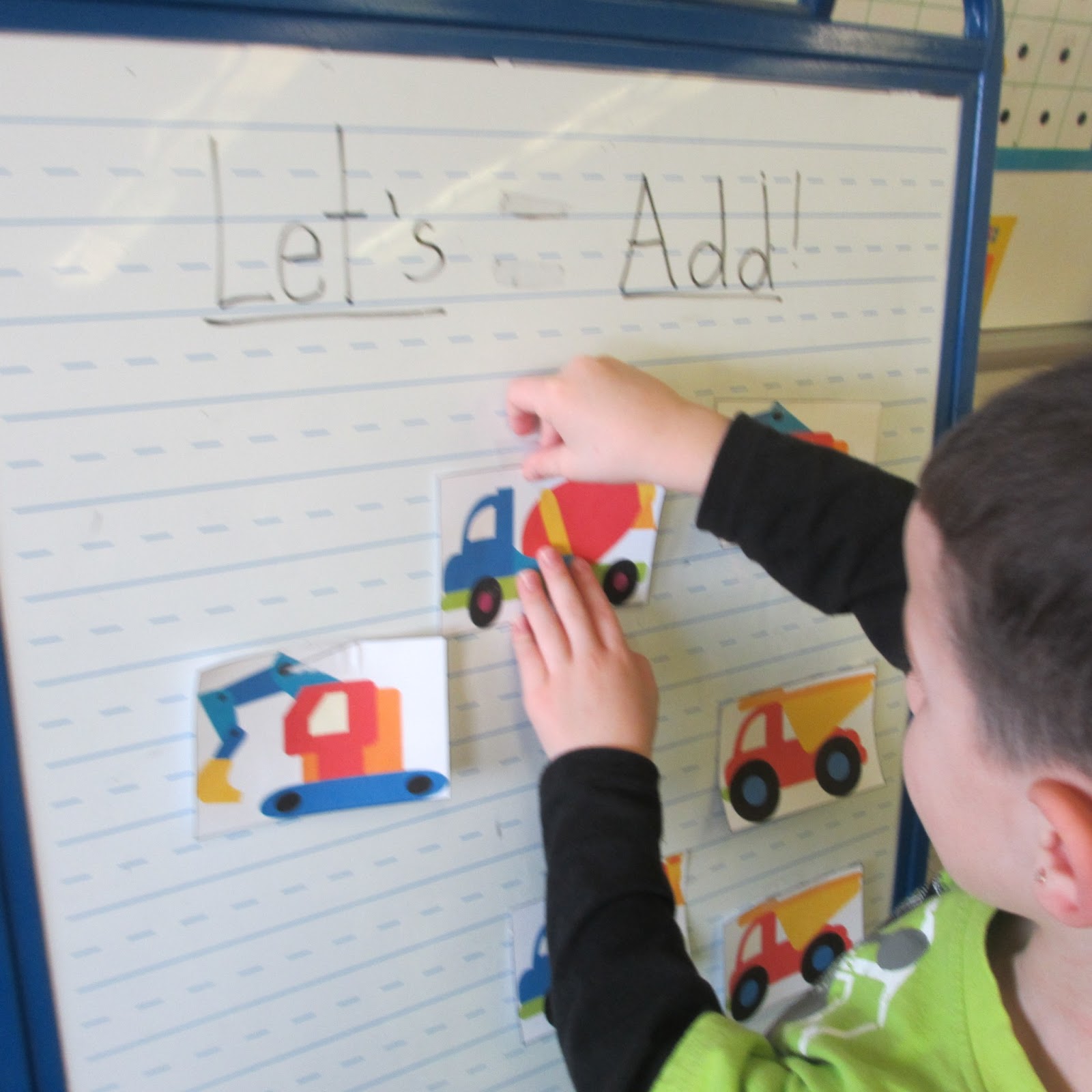 Teaching Munchkins: Count & Dump...some math fun with trucks!