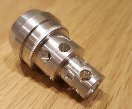 My Lathe: DIY Silencers for my air rifle