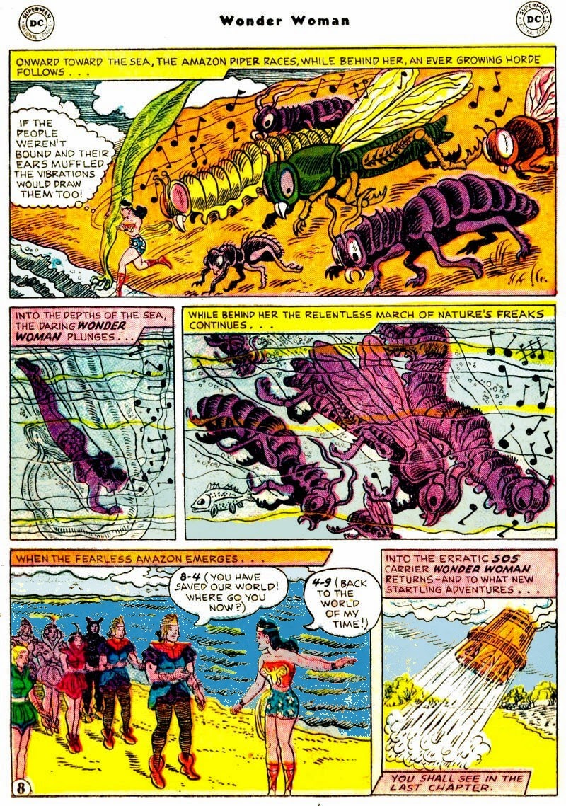 Ominous Octopus Omnibus: "The Runaway Time Express" - WONDER WOMAN #97