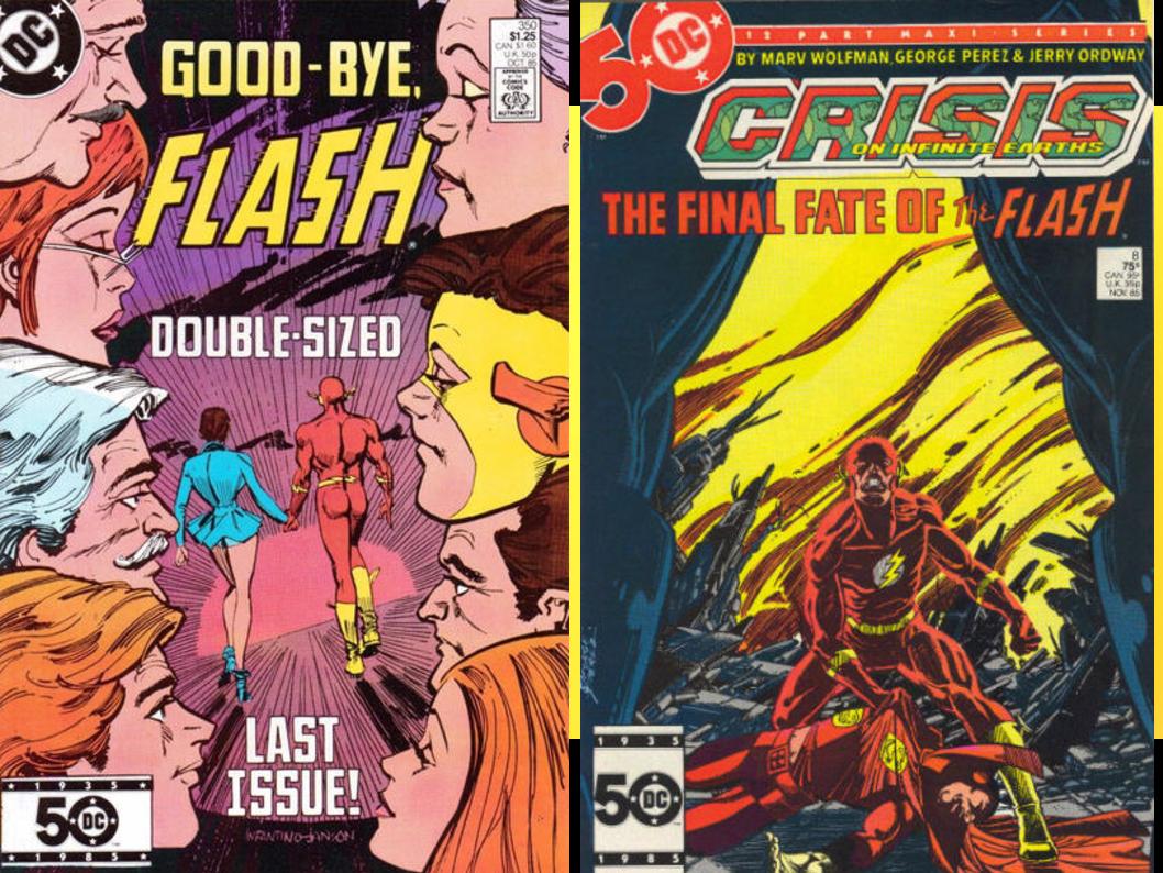 Dave's Comic Heroes Blog: Crisis Endings For Superman Batman And The Flash