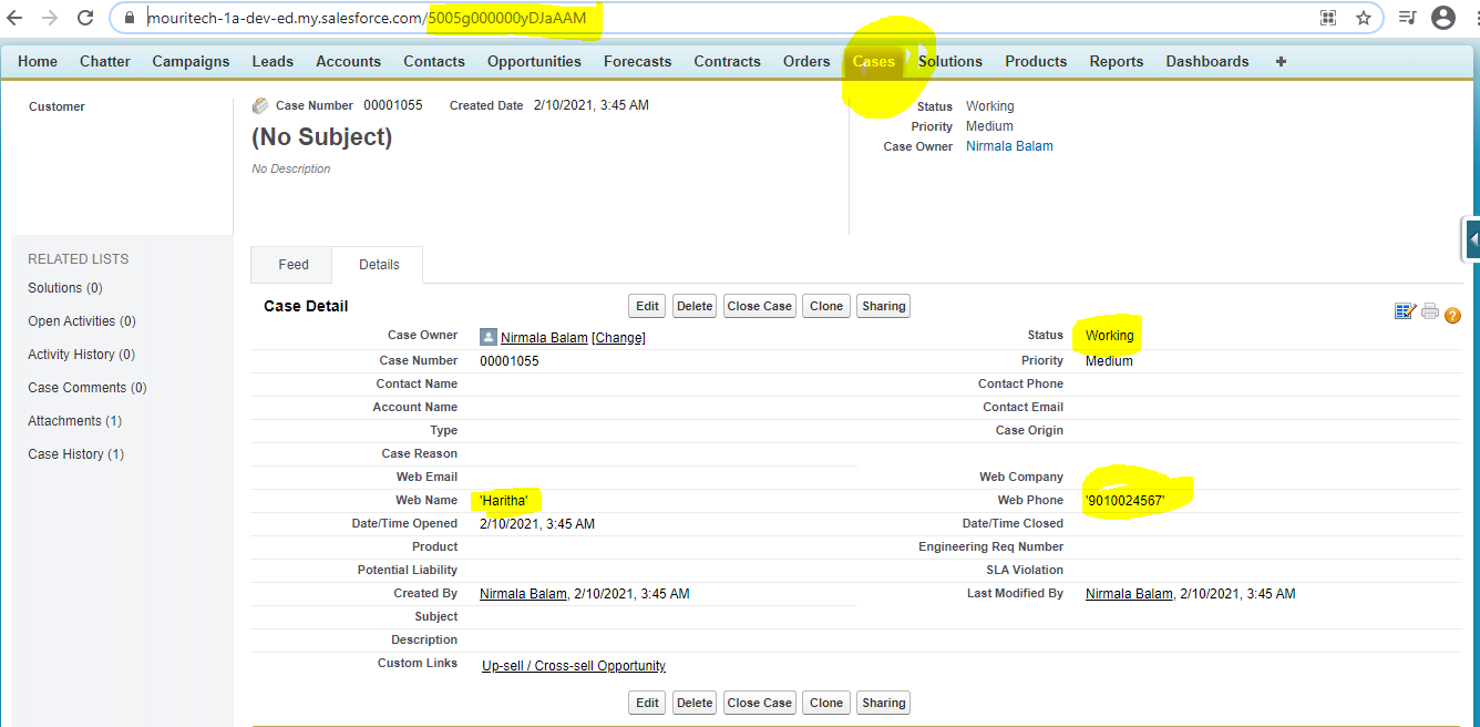 ADDING ATTACHMENT TO SALESFORCE OBJECT USING WEB SERVICE TRANSFORMATION ...