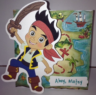 Craftin' and Stampin': Disney Week-Jake and The Neverland Pirates card