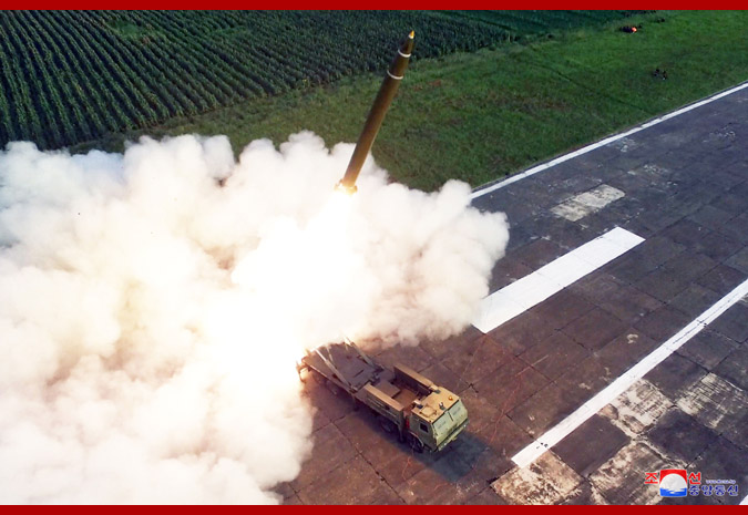 Successful Test-fire of Newly Developed Super-large Multiple Rocket ...