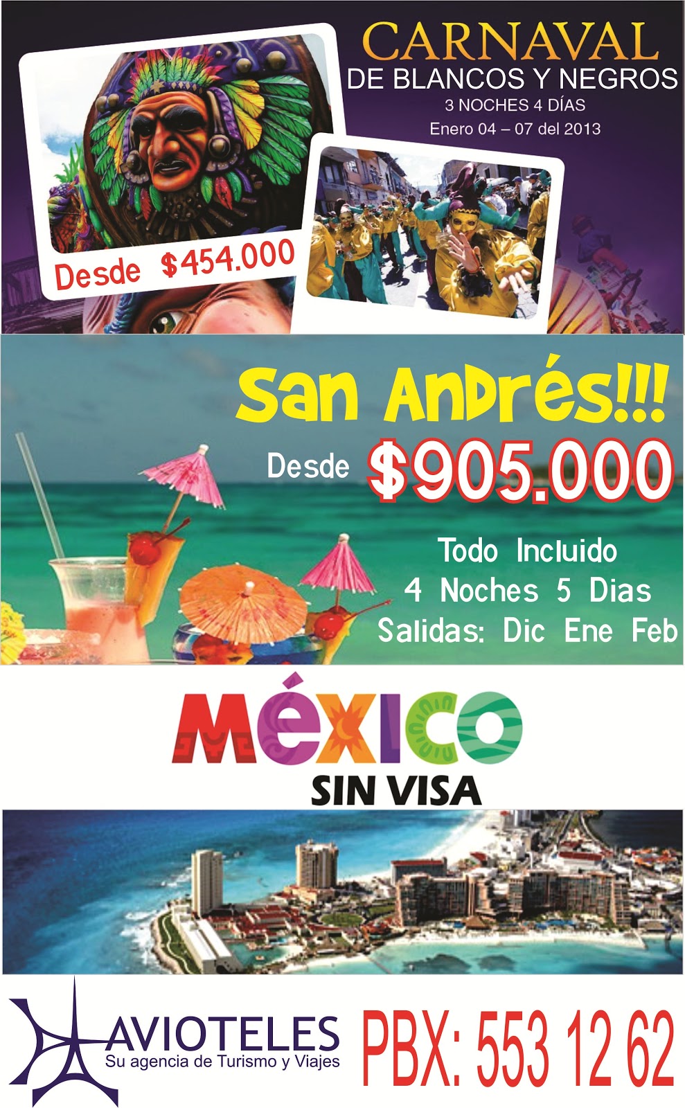 Avioteles su Agencia de Turismo y Viajes: Super Promociones Especiales