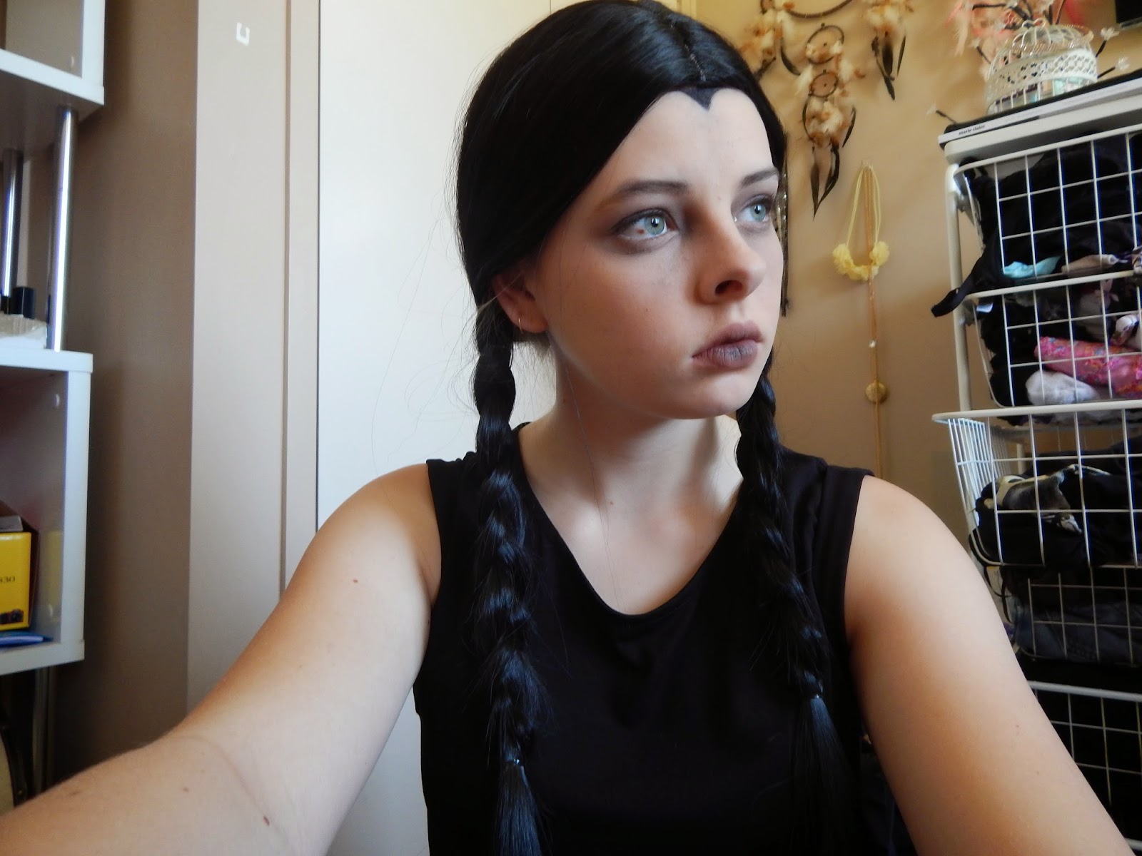 Chase My Style Wednesday Addams Makeup Tutorial