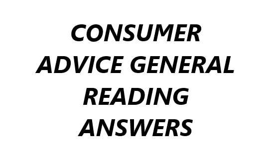 CONSUMER ADVICE READING ANSWERS consumer-advice-reading-answers