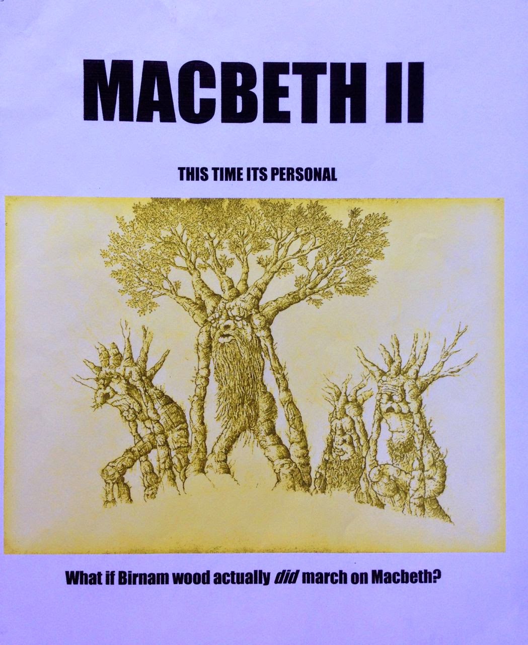 SmallWorld: Teaching Macbeth: Book Covers and Poem Activity