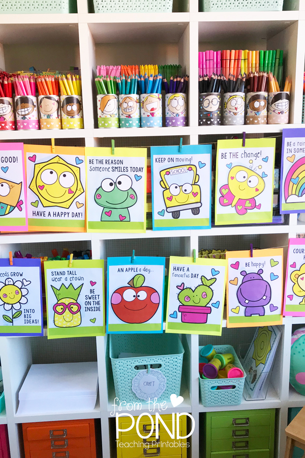 Cute Classroom Posters | From the Pond