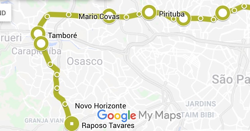 Expansão São Paulo: Linha 28 Caqui