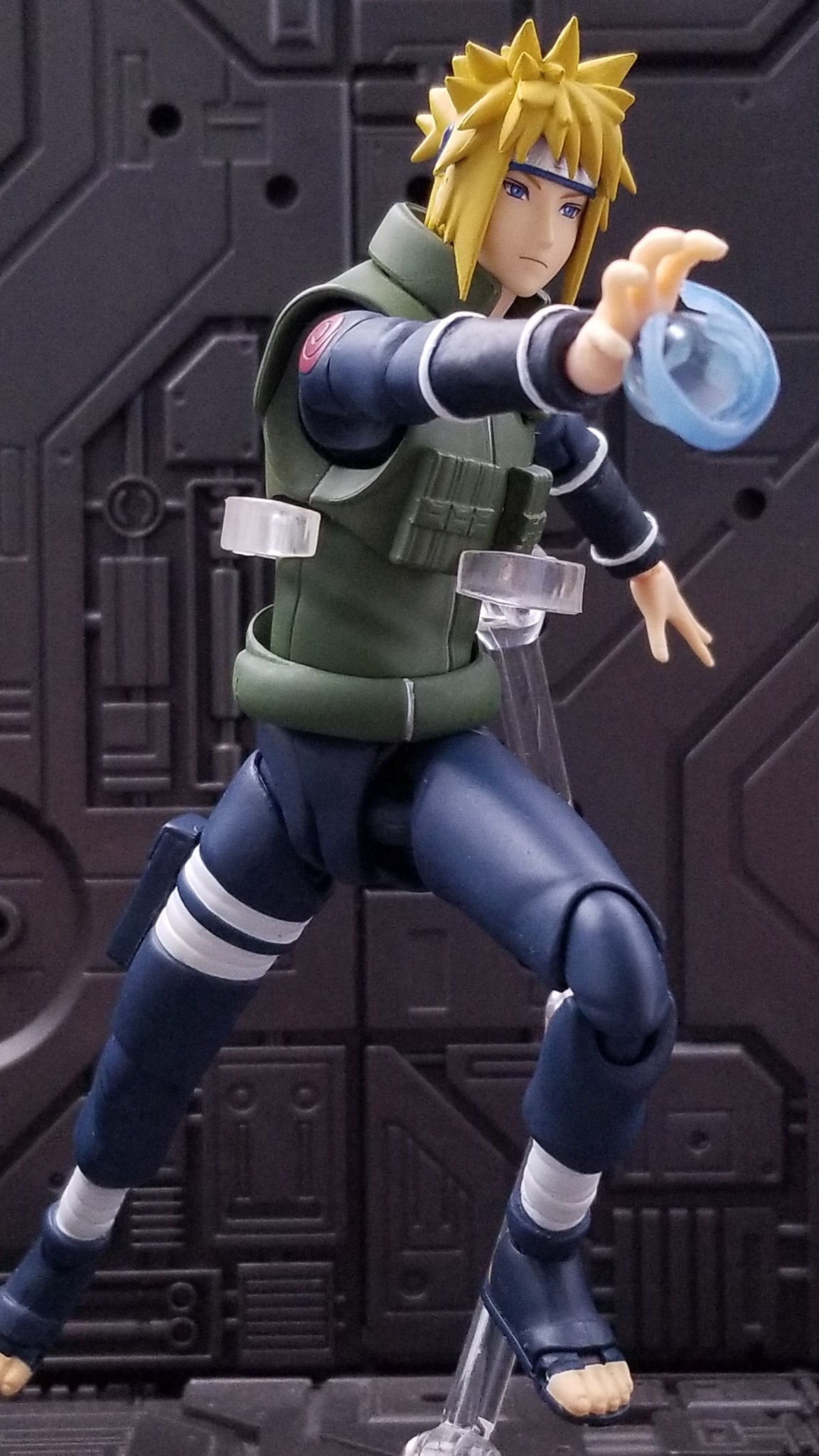 SHF Naruto Namikaze Minato Custom 火影忍者/狐忍 波風水門/波風皆人 改造, SHF Minato, SHF ...