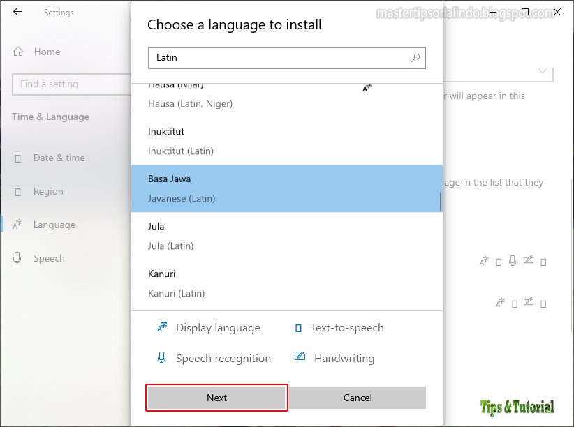 Cara Mudah Mengubah Bahasa Input di Windows 10/11 - Mastertipsorialindo