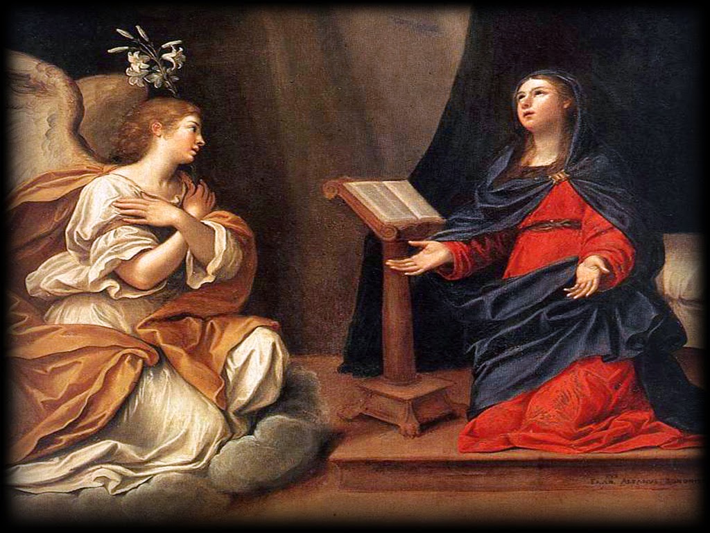 Holy Mass images...: Blessed Virgin Mary- Annunciation